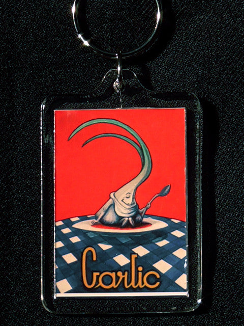 Garlic Collection Keychains – Hayward Perez Designs